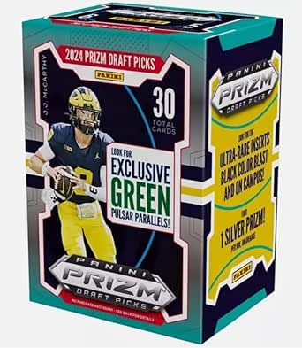 2024 Panini Prizm Draft Picks NCAA Collegiate Football Factory Sealed ...