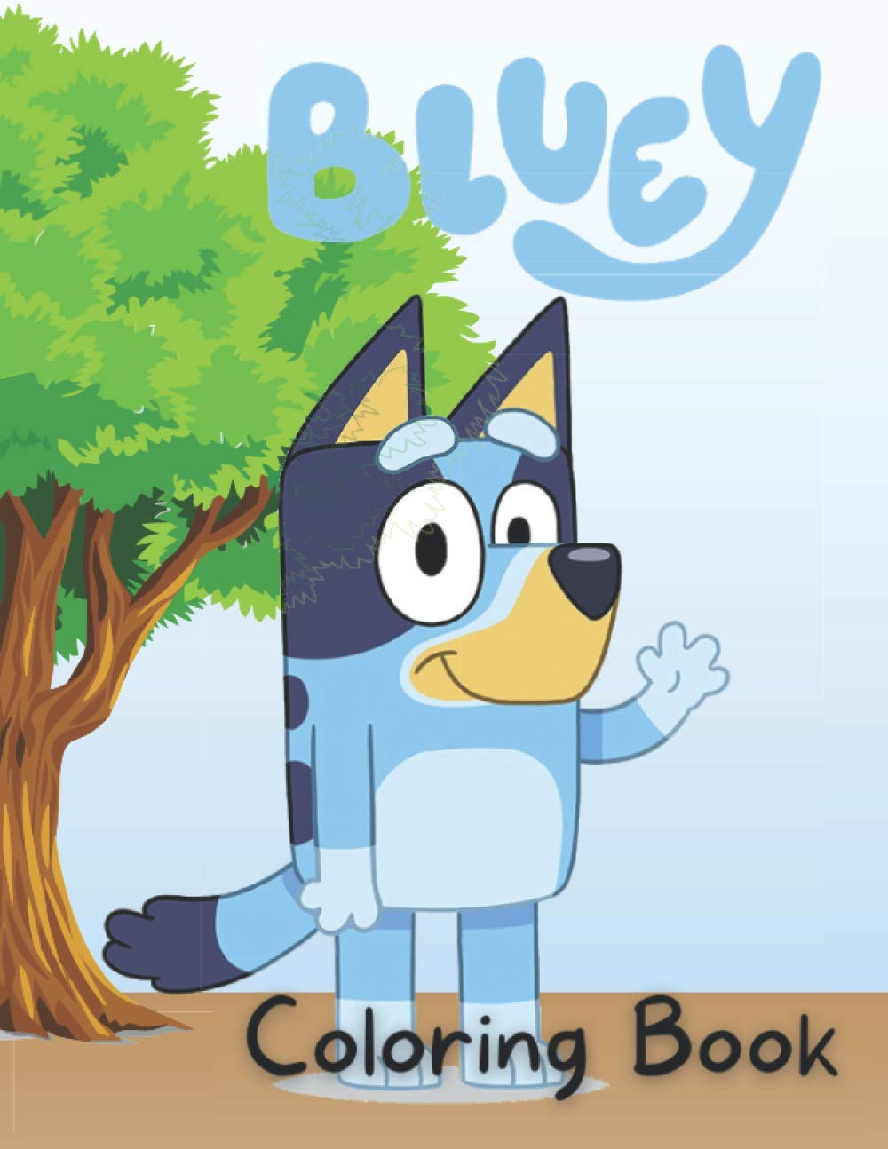 Bluey Coloring Book Big Backyard Bluey Books Bluey Disney Bluey ...