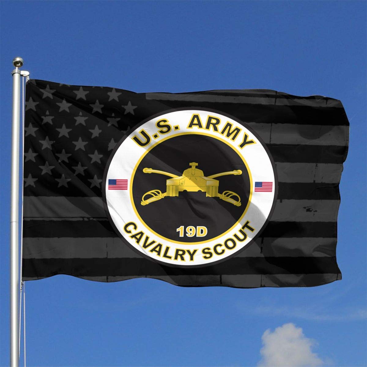 Us Army Cavalry Scout Logo Custom Name US Army MOS 19D Cavalry Scout