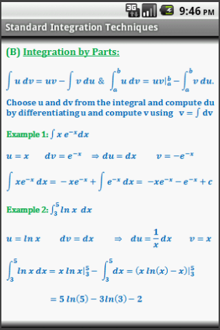 Calculus Quick Reference:Amazon.com:Appstore for Android