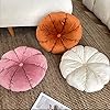 Amazon.com: PINGESILU Round Throw Pillow Solid Color Round Pillow ...