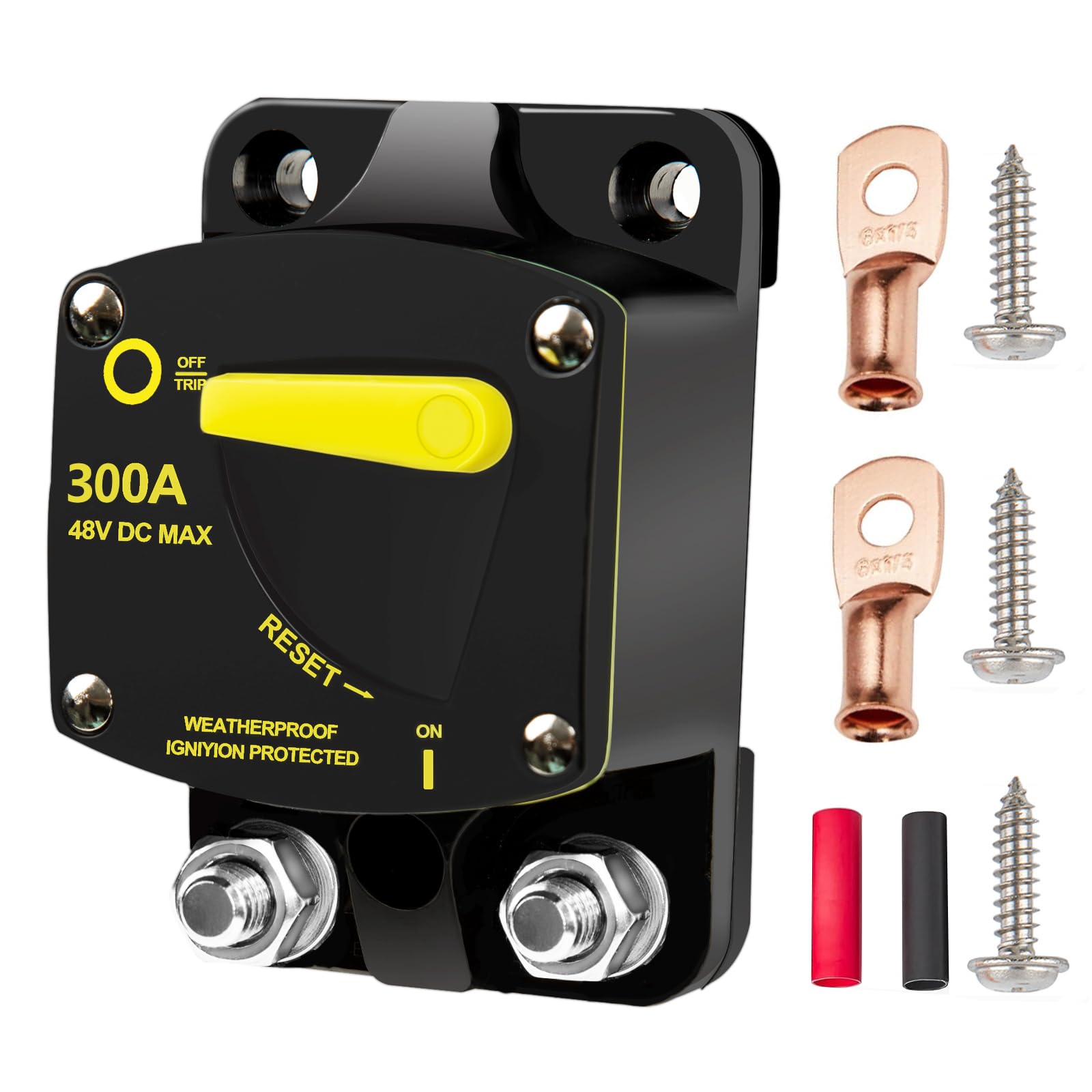 Snapklik.com : 300 Amp Circuit Breaker Manual Reset Switch 300 Amp ...