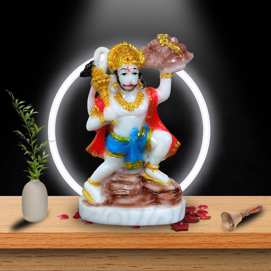 Buy Teper Hanumanji 0005 Look Hanuman ji Idol Handicraft Statue Bajrang ...