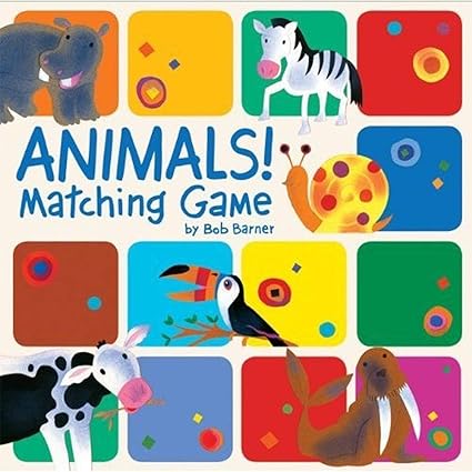 Amazon.com: Animals! Matching Game (Memory Matching Games for Toddlers ...