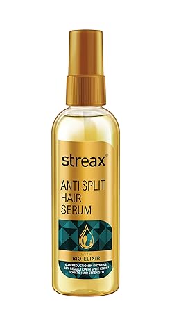 Buy Streax Anti Split Hair serum, 100 ml I Hair Serum for Dry Frizzy ...