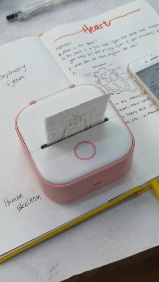 Watch Anatomy Printing - T02 Mini Sticker Printer, Thermal Printer on ...