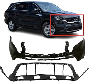 Amazon.com: FitParts Compatible with Front Bumper Covers Kit 2021 2022 ...