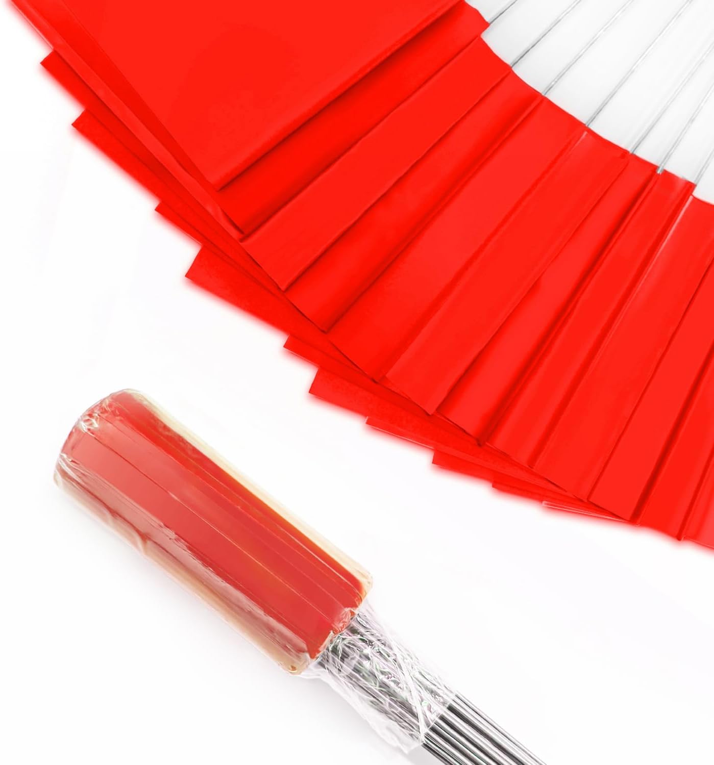 Amazon.com: Zozen 50Pack Red Marking Flags, Writable/15x4x5 Inch, Yard ...