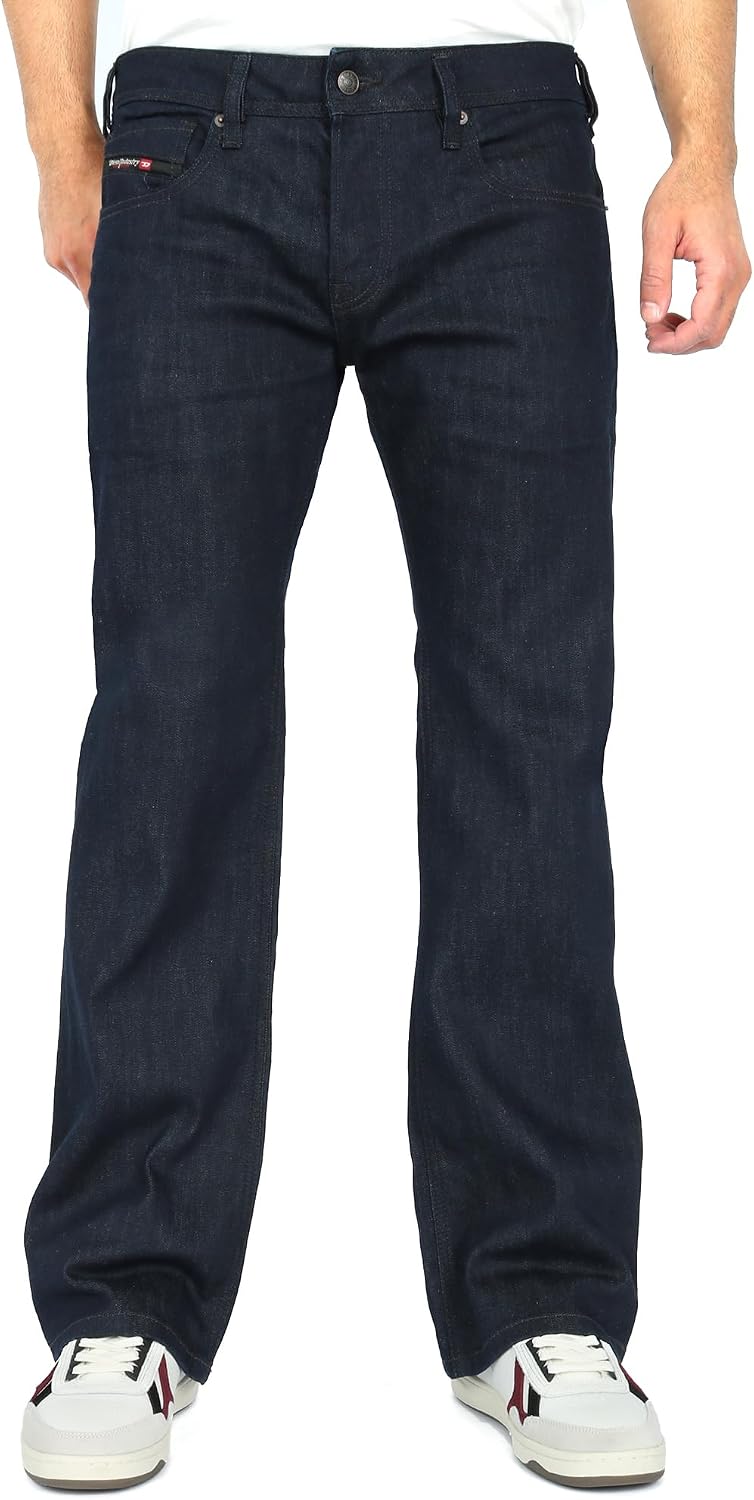 Diesel Mens Zatiny Denim Bootcut Jean, 36, Blue at Amazon Men’s ...