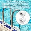 Amazon.com: 2 Pack Pool Ladder Brackets Deck Flanges, for Above Ground ...
