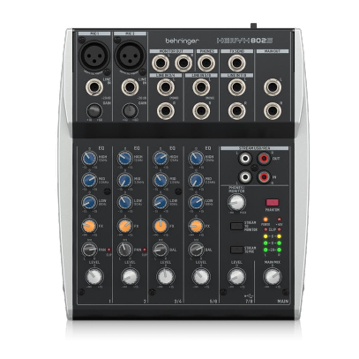 Behringer Mixer-Unpowered (XENYX 802S) : Amazon.in: Musical Instruments