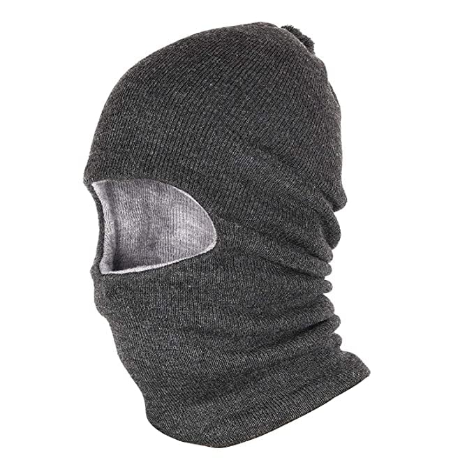 Buy Men Winter Warm Woolen Monkey Cap (Grey) at Amazon.in