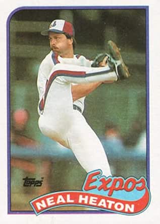Amazon.com: 1989 Topps Baseball #197 Neal Heaton Montreal Expos ...