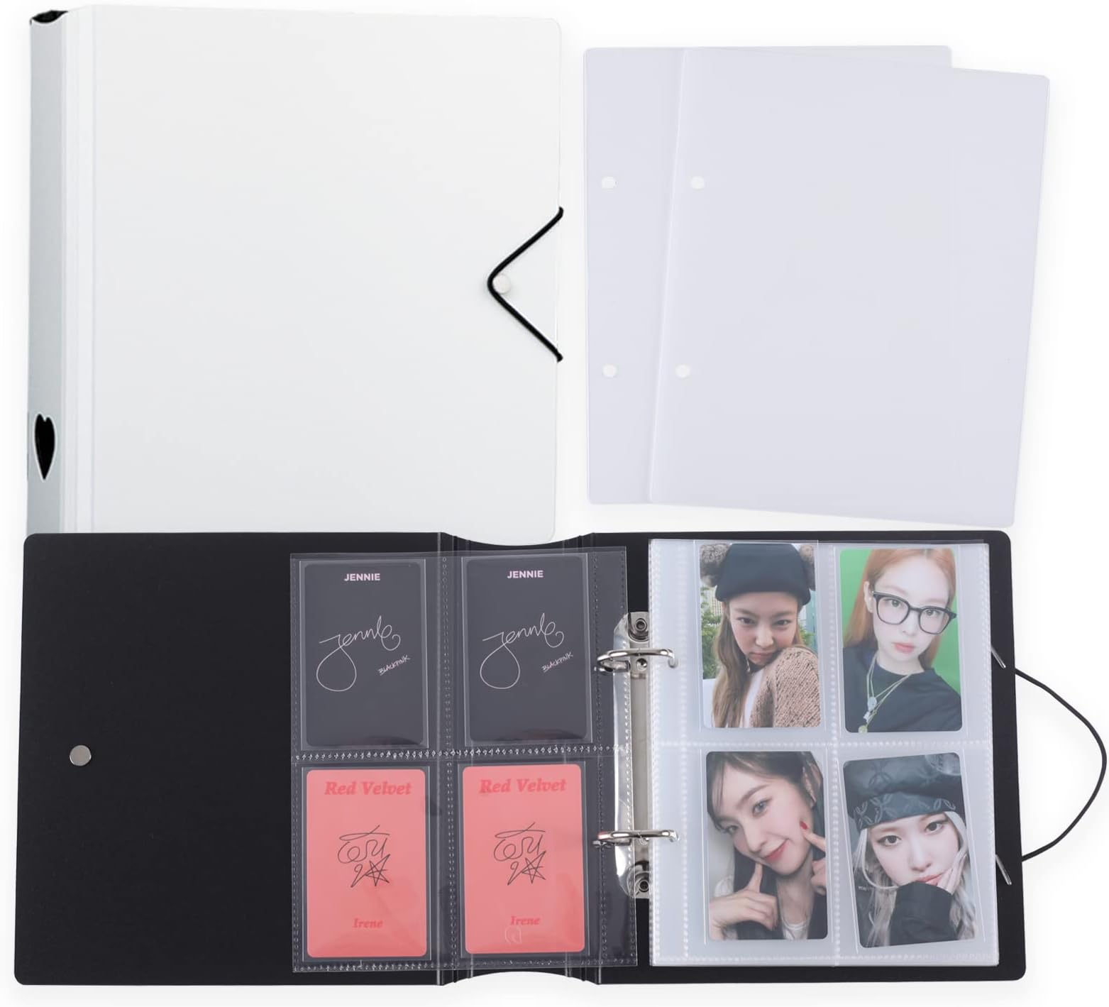 Amazon.com: Kpop Photocard Binder, PVC Free A5 Photocard Binder Kpop Photocard Holder Book, 200 ...