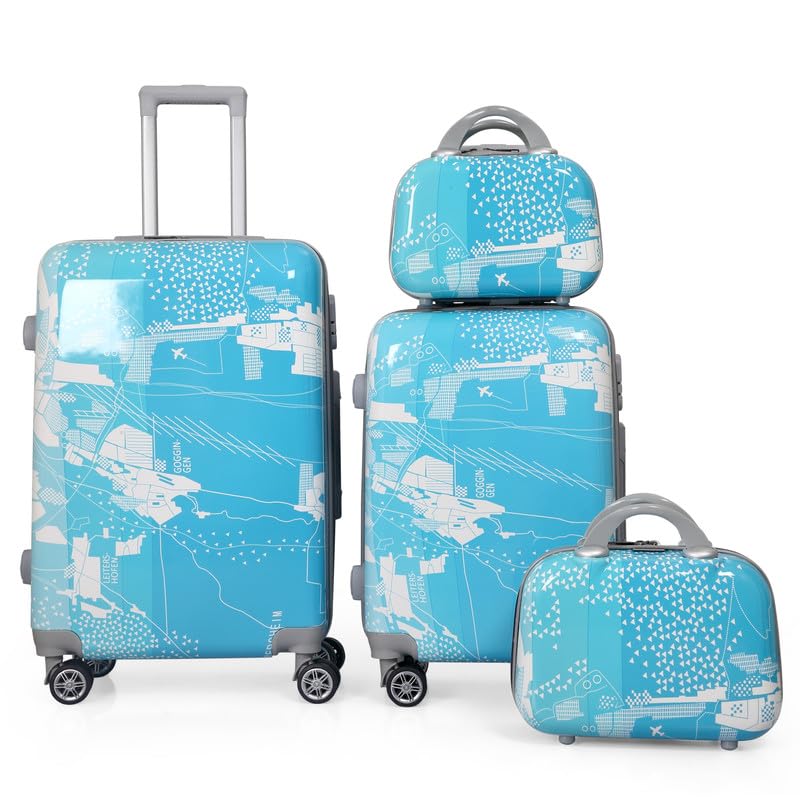 Buy Polo Class 2Pc Set Trolley Bag with 2Pc Vanity-Blue at Amazon.in