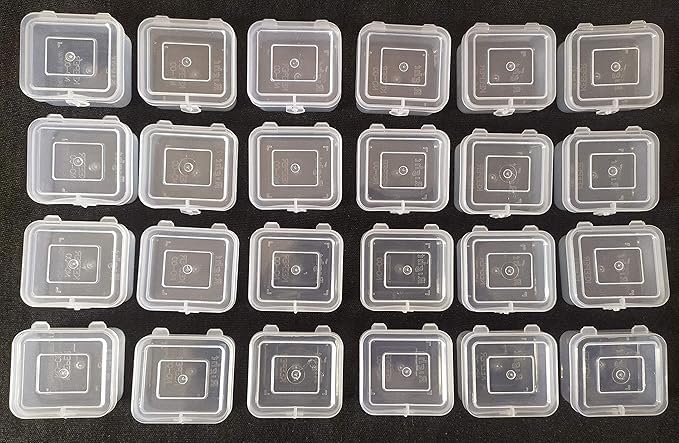 Buy Right Keeper 00 Small Plastic Clear Containers with Lock Lid, 10 ml ...