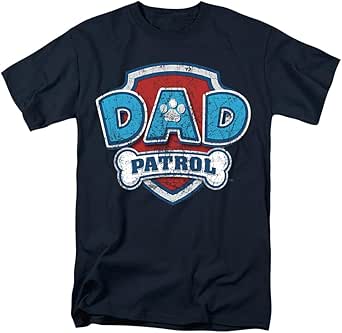 Amazon.com: Paw Patrol Father's Day Dad Patrol Unisex Adult T Shirt ...
