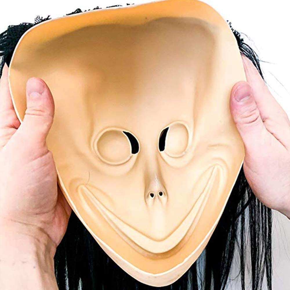 Momo Scary Mask - Creepy Halloween Latex Cosplay Costume Full Head Mask ...