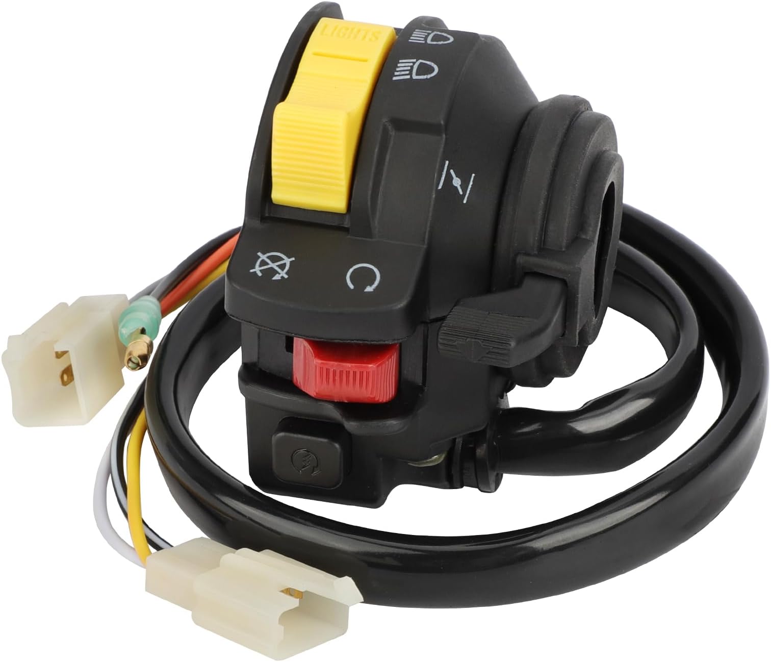 Amazon.com: M MATI Left Handlebar Switch Start Stop Kill Headlight for ...