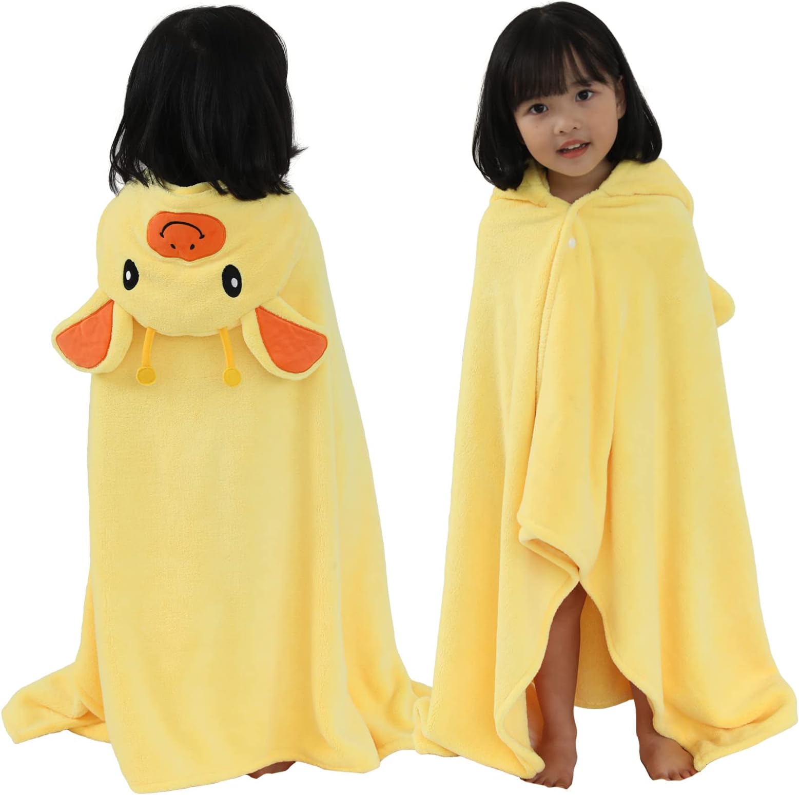 Amazon.com: Pokemon Pikachu Yellow Hooded Terry Bath Towel Wrap : Home ...