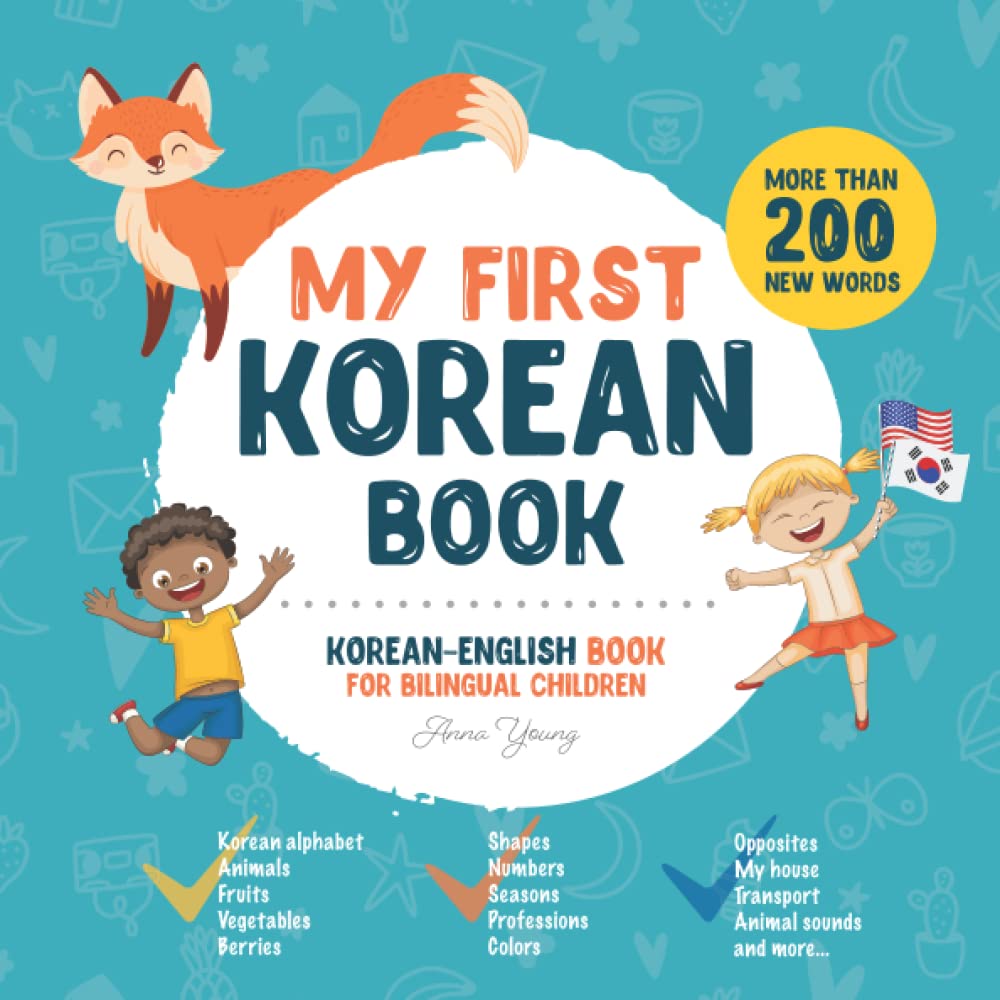 Amazon | My First Korean Book. Korean-English Book for Bilingual ...