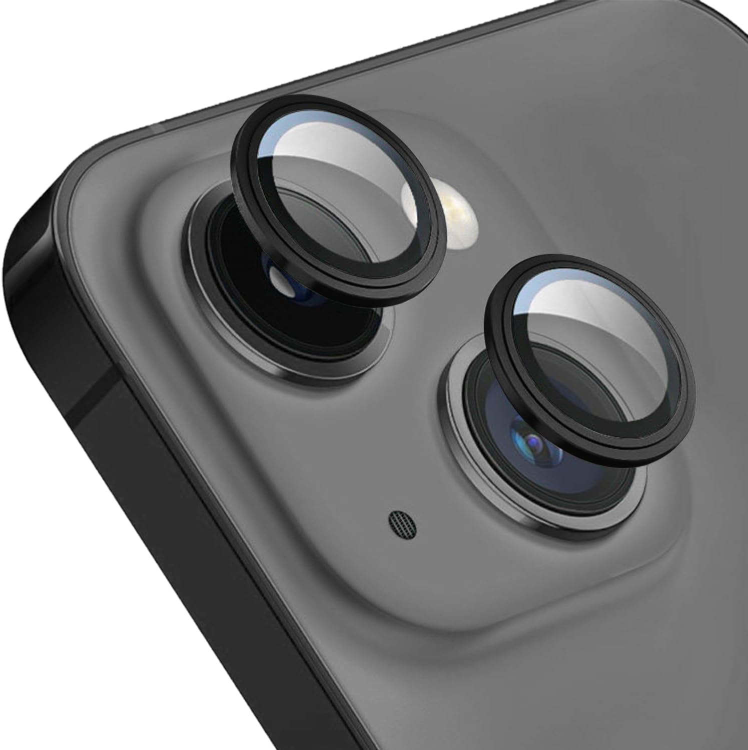 Amazon.com: Camera Lens for iPhone 15 Pro/15 Pro Max, 9H Tempered Glass ...