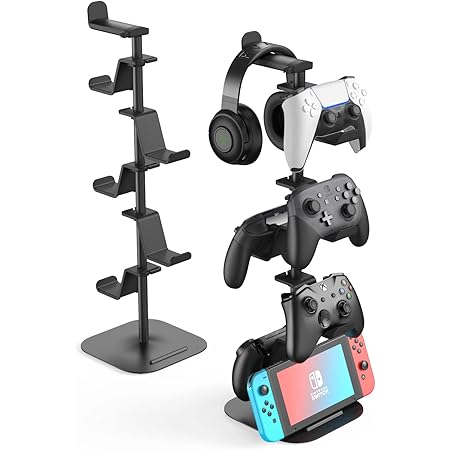 Amazon.com: Karanava Controller Holder 4 Tier,Headphone Stand ...