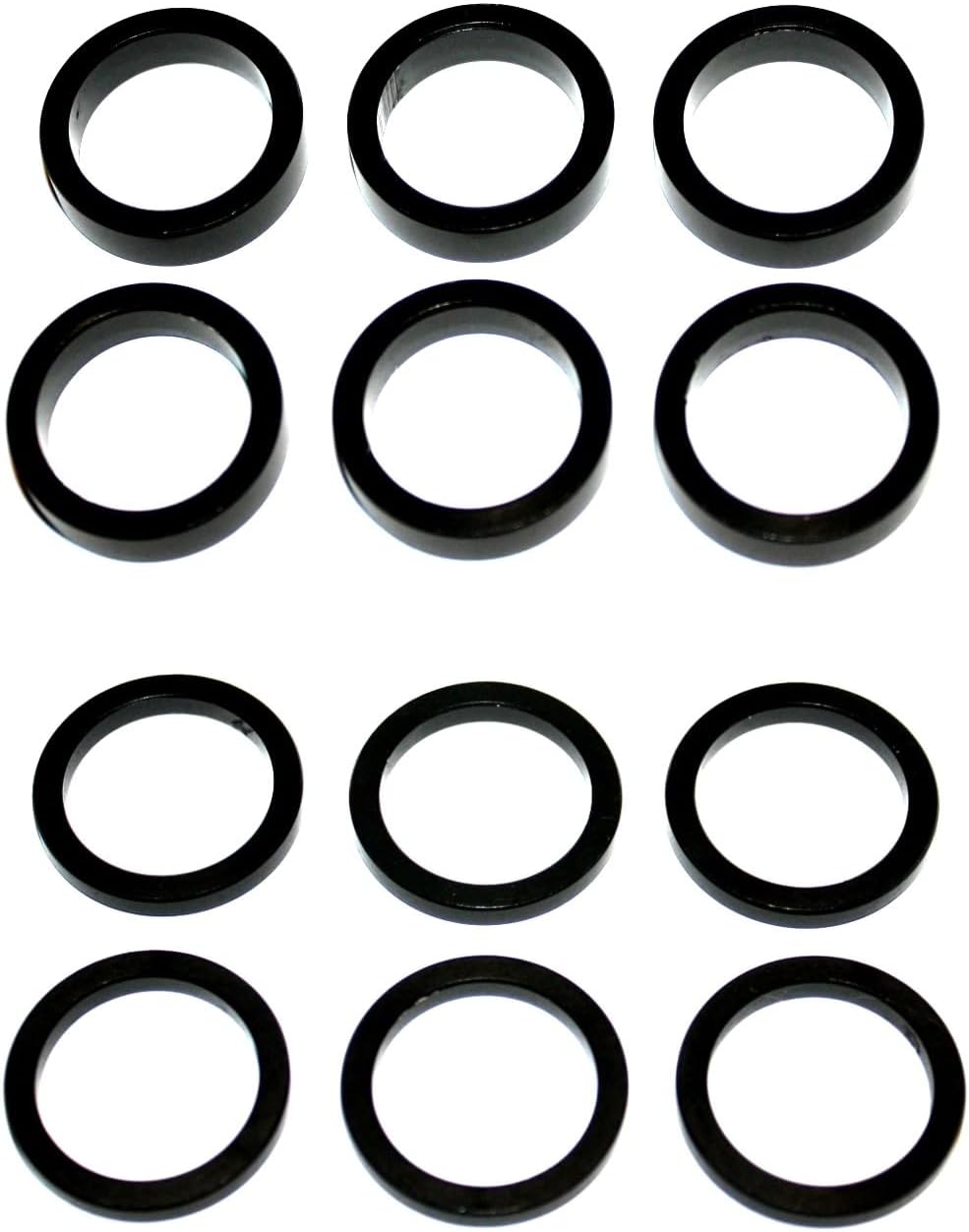 Amazon.com: 12 Quantity - 3/4" I.D. Inside Diameter Wheel Spacer Kit ...