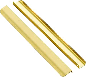 Ravinte 20 Pack Finger Pulls for Cabinets 320mm/12.5in Hole Center Tab ...