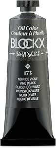 Blockx Vine Black Oil Paint, 35ml Tube : Amazon.com.au: Home
