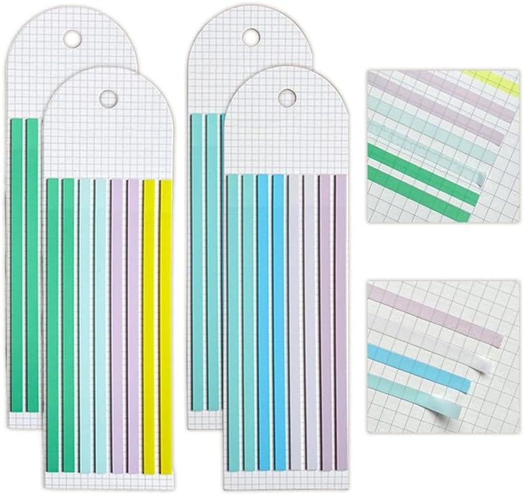 Haftstreifen 640 Stück zum Text Markieren klebezettel Pastell ...