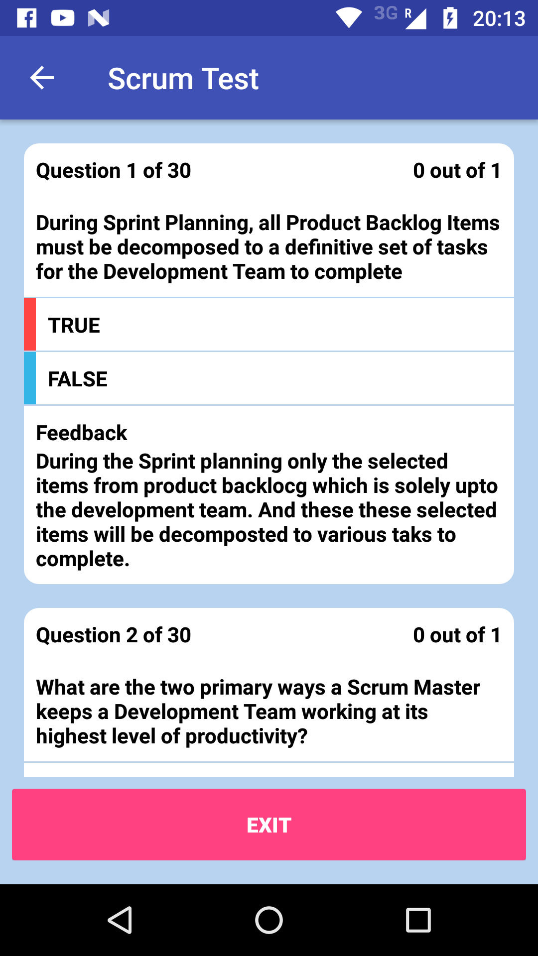 Scrum Test - App on Amazon Appstore
