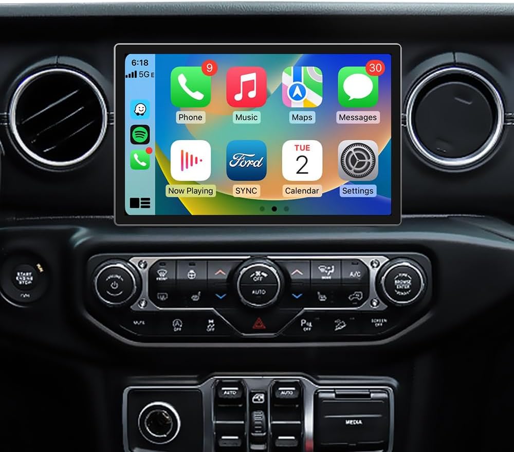 Amazon.com: Android 13 Car Radio Stereo for Jeep Wrangler JL/Gladiator ...