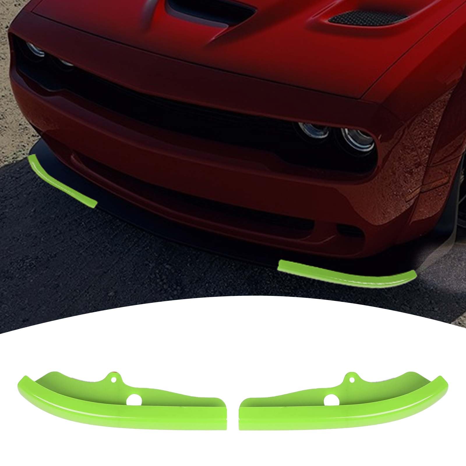 Amazon.com: PDKLIN for Challenger Front Bumper Lip Splitter Protector ...