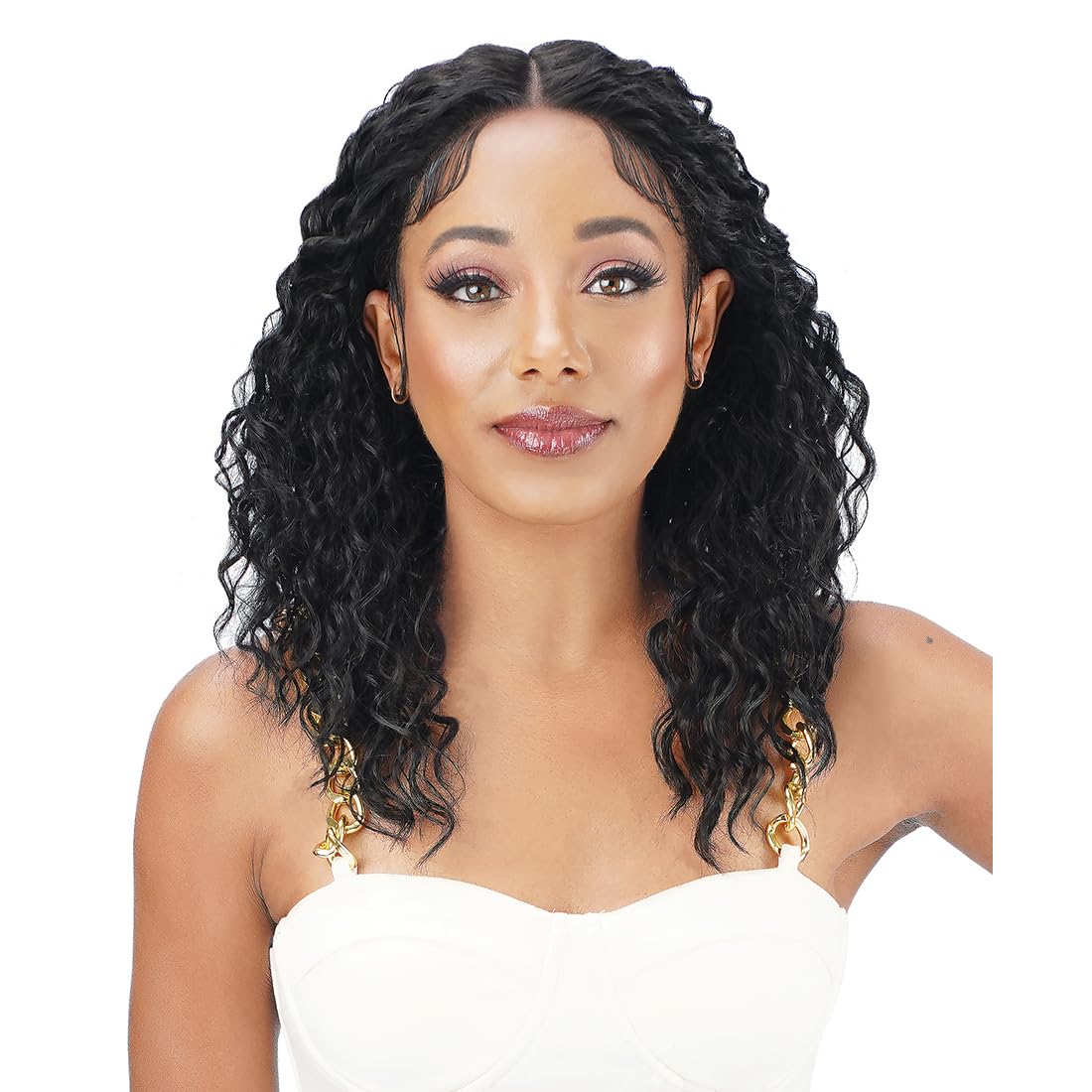 Amazon.com : Zury Sis Chunky Synthetic Hair Hd Lace Front Wig - Izara ...