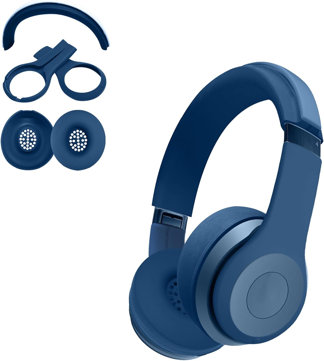 Amazon.com: Adhiper 3-in-1 Silicone Sweat Case Cover for Beats Solo 4 ...