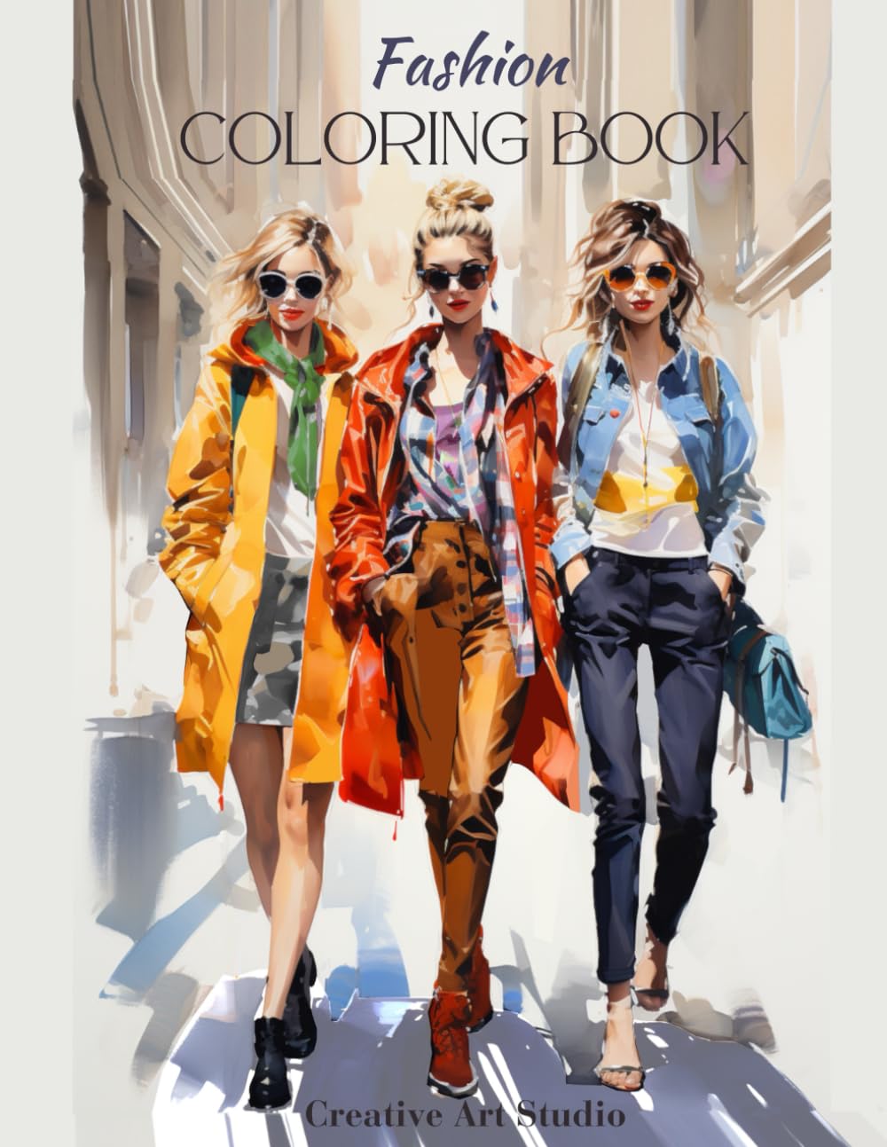 Amazon.com: Fashion Coloring Book: For School Girls & Teens ...