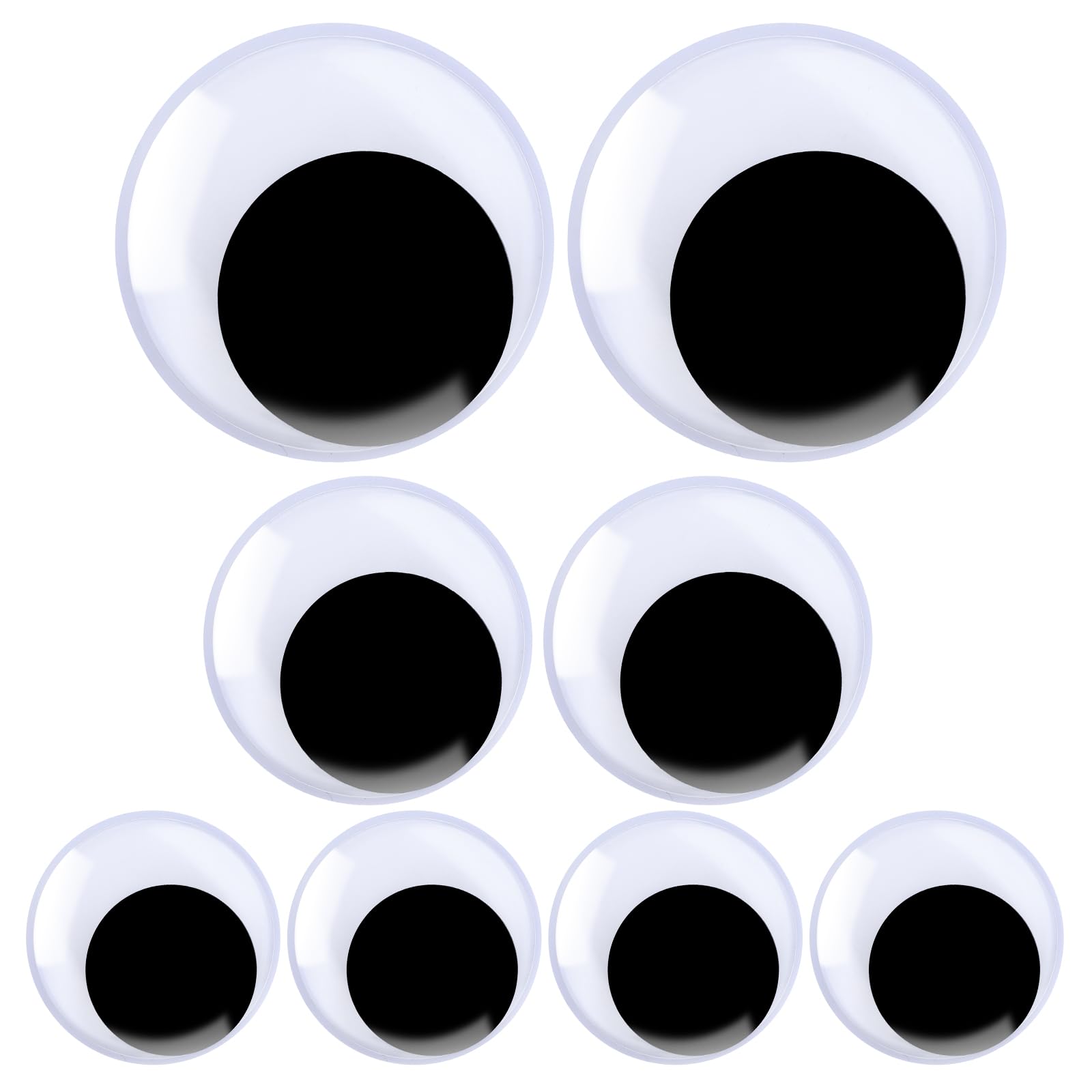 Amazon.com: 8 Pcs Large Googly Eyes for Crafts Wiggle Googly Eyes Giant ...