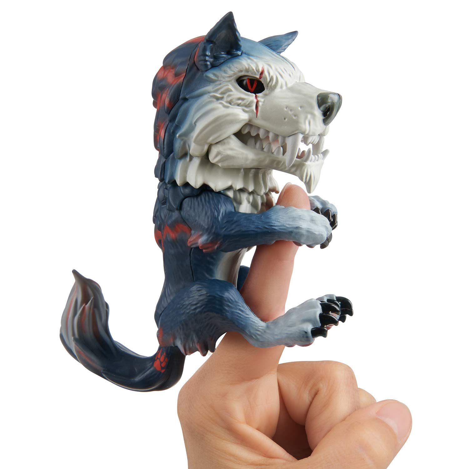Snapklik.com : WowWee Untamed Dire Wolf By FingerlingsMidnight