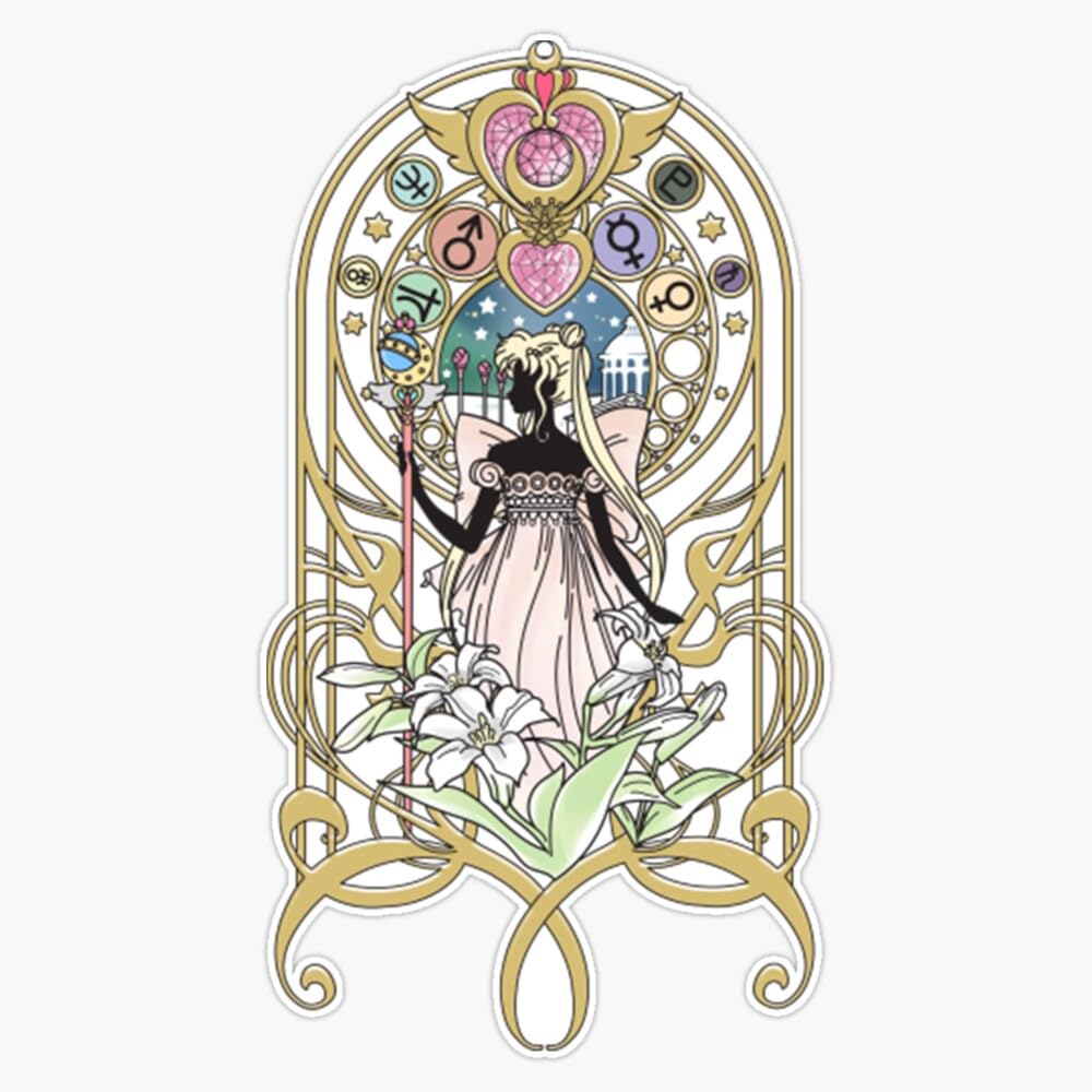 Amazon.com - Sailormoon Crystal Serenity Sticker Vinyl Waterproof ...