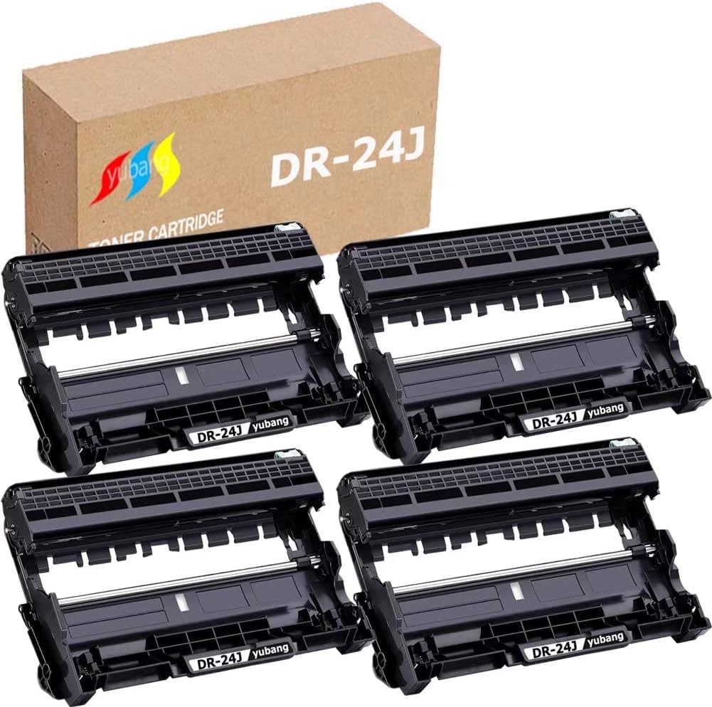 Amazon.co.jp: DR 24J ドラムユニットDR-24J互換 brother ブラザー（4パック ブラック）DR-24J TN-29J対応機種：HL-L2375DW / HL ...