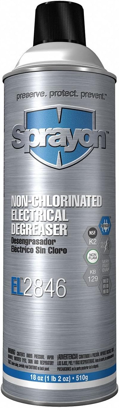 SPRAYON S20846000 Electrical Degreaser,Size 20 oz.,18 oz. : Amazon.ca ...