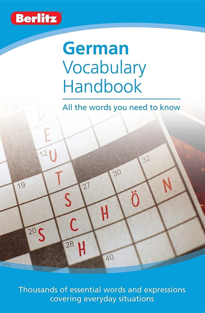 Amazon.com: German Vocabulary Handbook: 9789812466921: Berlitz: Books