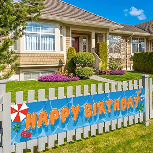 Amazon.com: Under the Sea Happy Birthday Banner - Ocean Birthday Party ...