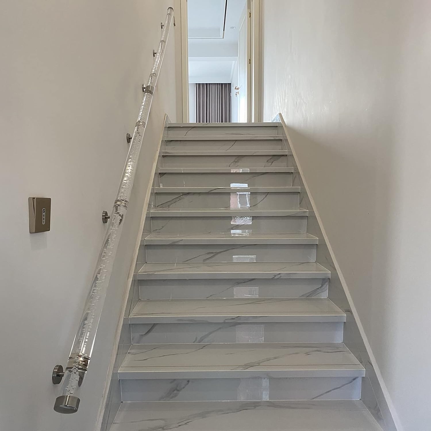 6ft/8ft/10ft/12ft/14ft/16ft/18ft/20ft Long Handrails for Indoor Stairs ...