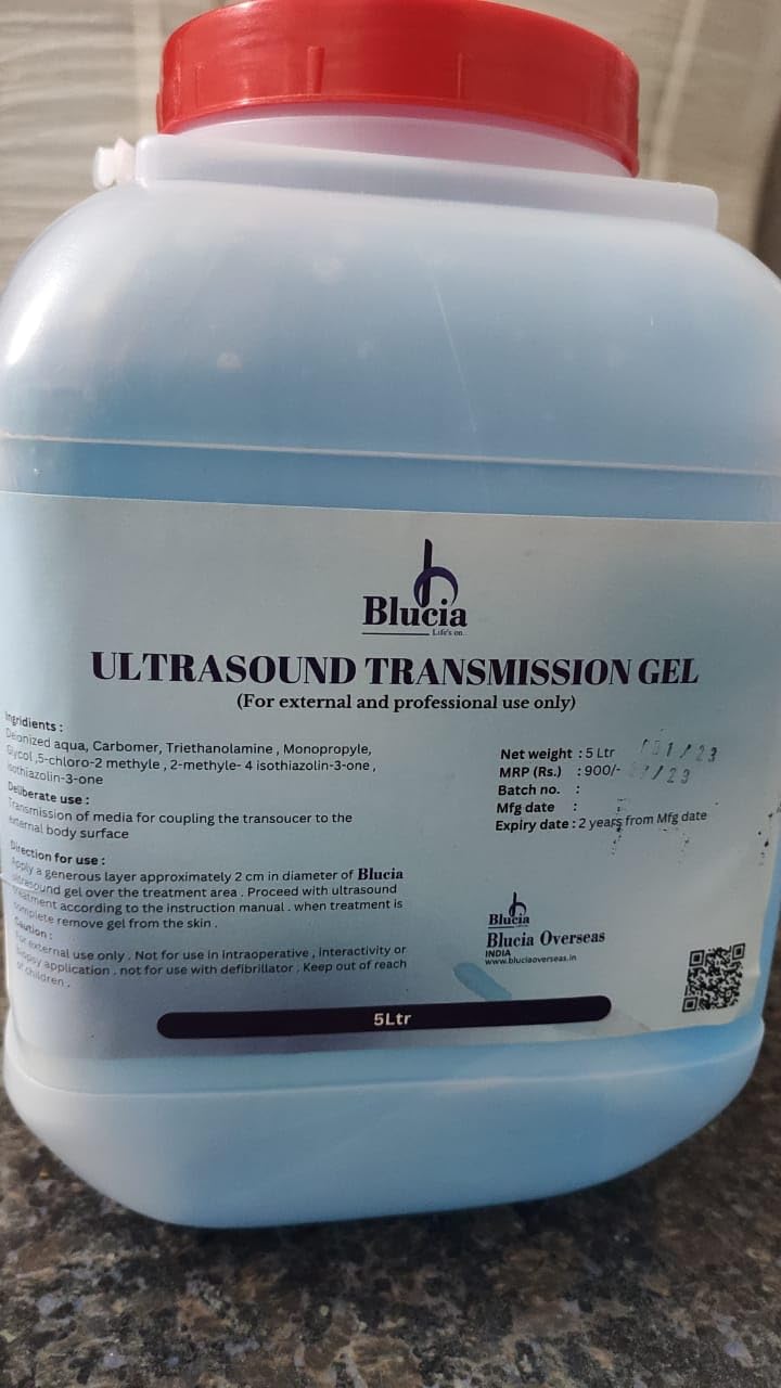 Ultrasound Transmission gel (5kg) for physiotherapy | Ultrasound gel ...