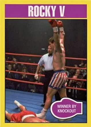2016 Topps Rocky 40th Anniversary NonSport Trading Card #244 Winner by ...