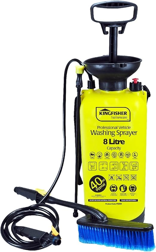 Kingfisher 8L High Pressure Sprayer : Amazon.co.uk: Garden