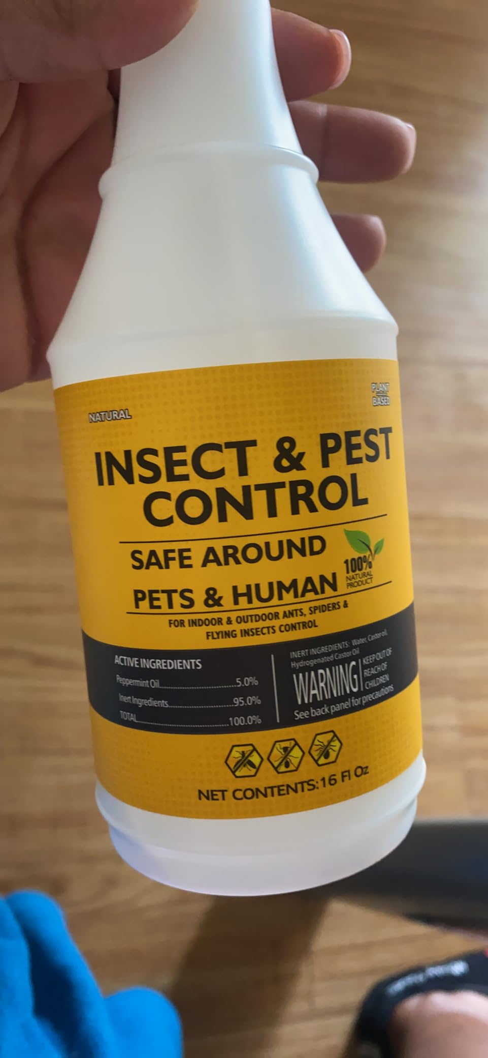 Amazon.com: BugBai Peppermint Oil Spray for Bugs Indoor Home Kitchen ...