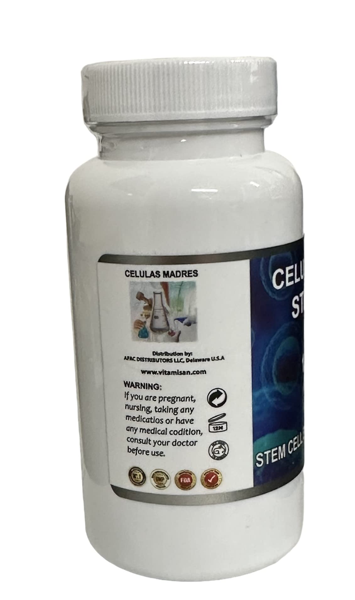 Snapklik.com : Vitamisan Celulas Madres Cell Plus 1000 Mg 50% More ...